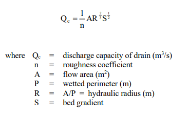 BuiltSearch Code • Surface Water Drainage